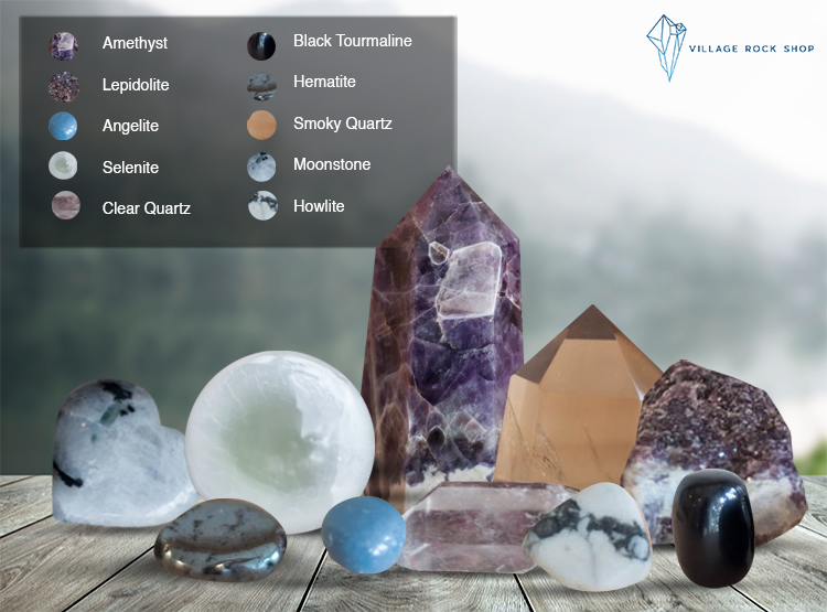Best Crystals That Can Solve Sleep Problems | Village Rock Shop