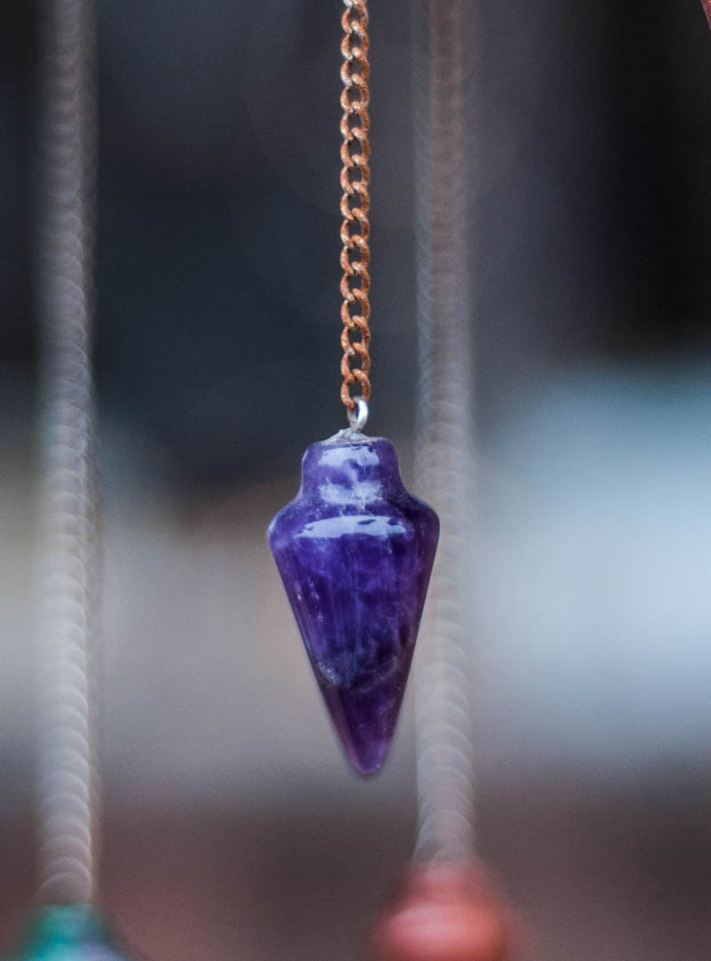 Amethyst Pendulum | Crystal & Gemstone Pendulums | Village Rock Shop