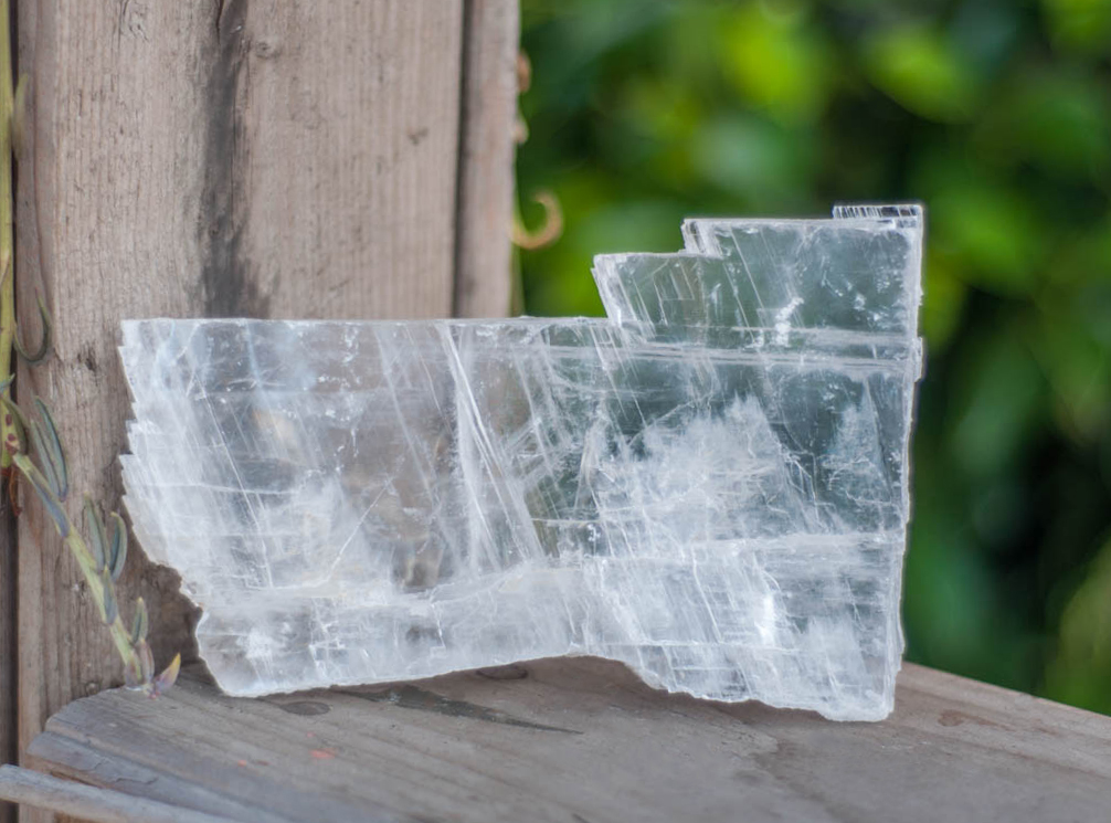 Raw Selenite Slab | Larger Crystals, Clusters and Geodes | Village Rock ...