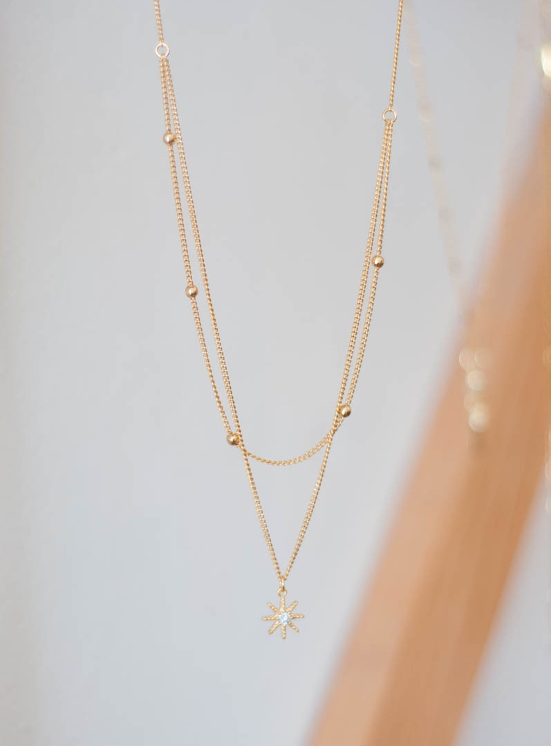 Layered Star Necklace | Crystal Pendants and Necklaces | Village Rock Shop