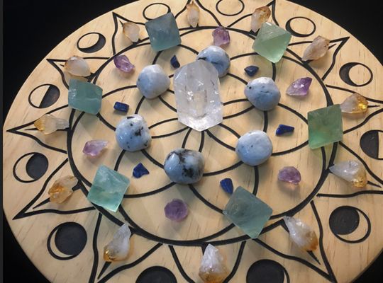 Crystal Grid Kit for Protection | Village Rock Shop