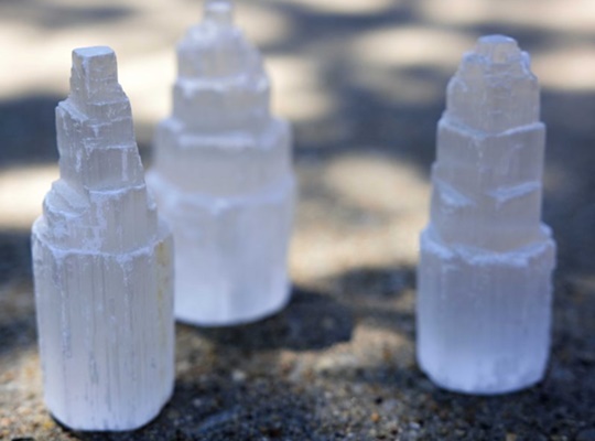 Selenite Tower Skyscraper Crystal Benefits | Village Rock Shop